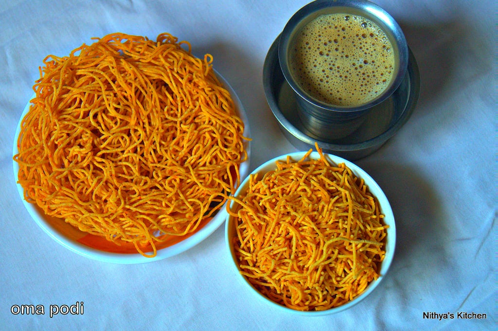 OMA PODI/PLAIN SEV Recipe | nithyaskitchen