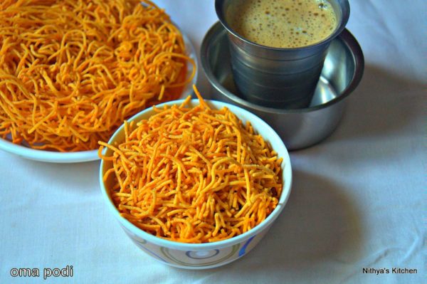 OMA PODI/PLAIN SEV Recipe | nithyaskitchen
