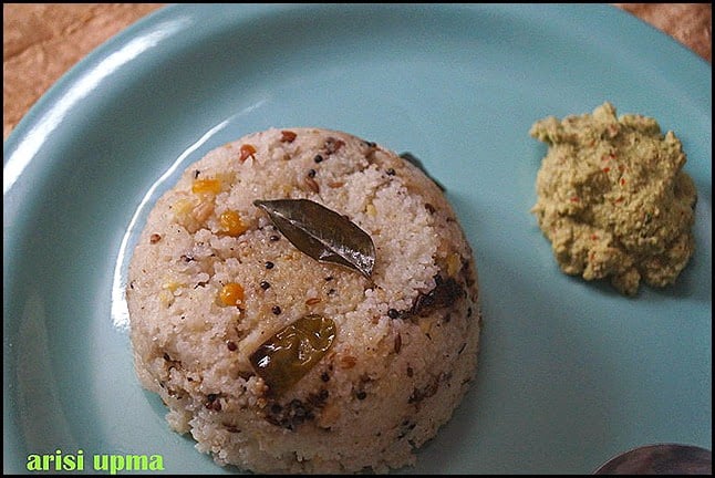 ARISI UPMA Recipe | nithyaskitchen