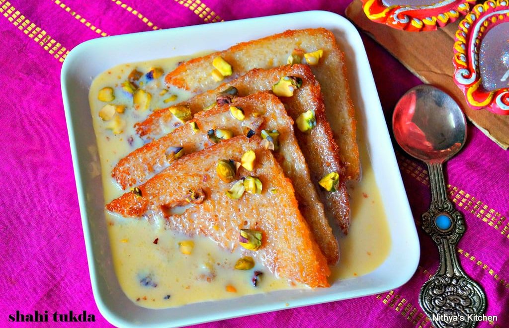 SHAHI TUKDA Recipe | nithyaskitchen